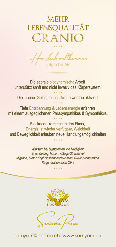 Cranio-everyday - samyam - Sacred Embodyment